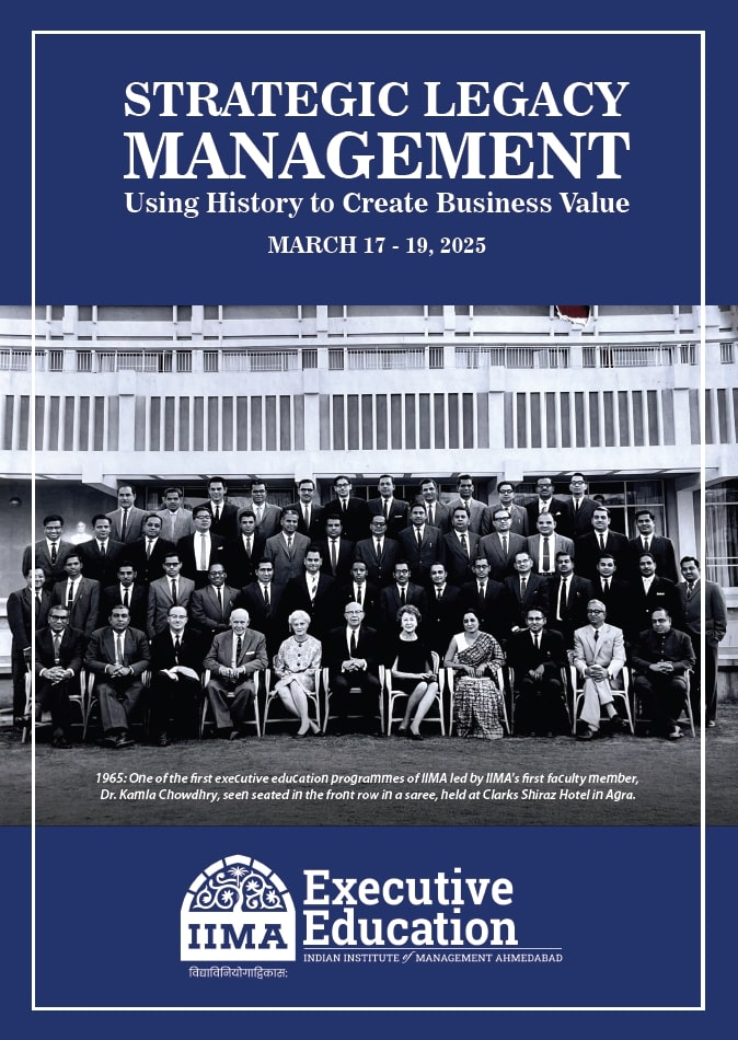 Strategic Legacy Management Programme | IIMA